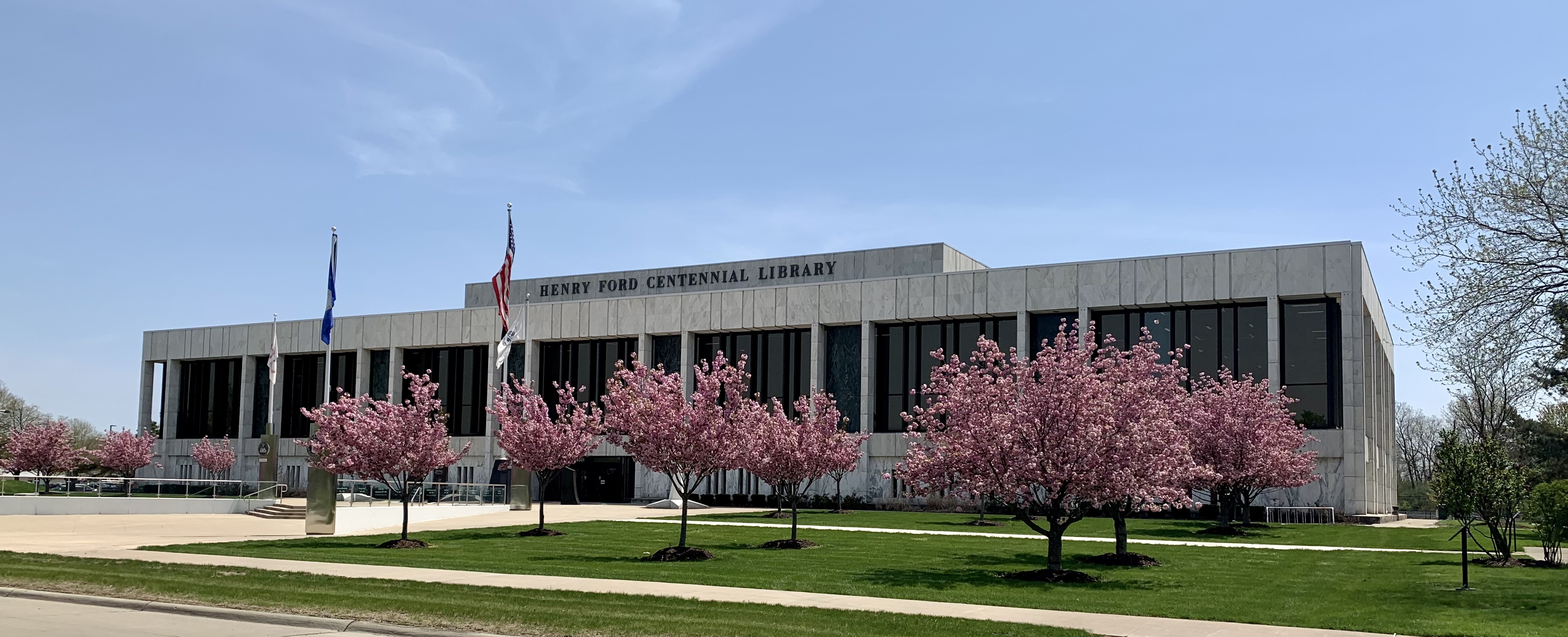 HFCL Spring Exterior 2 | Dearborn Public Library
