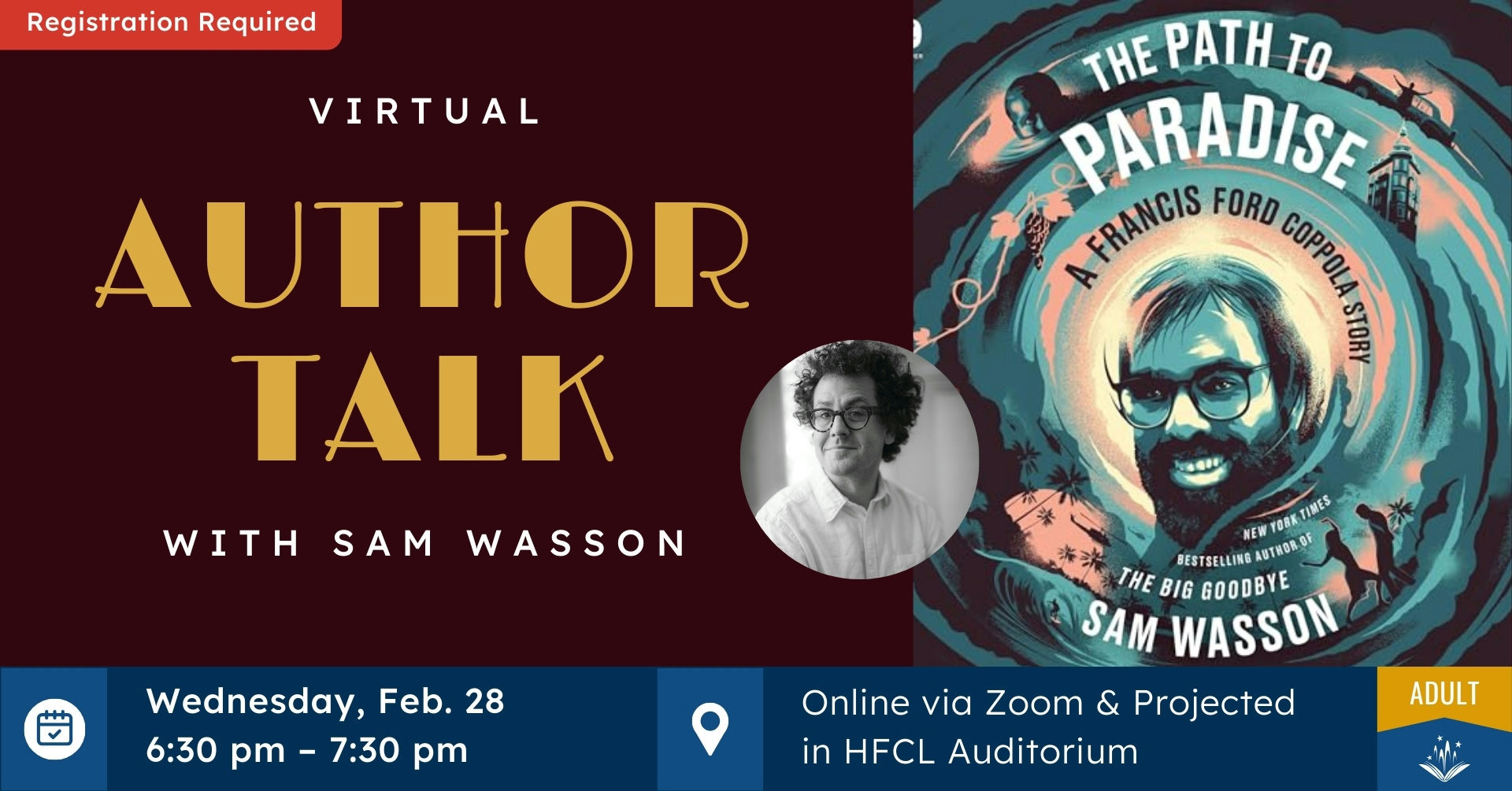 Author Talk – Path to Paradise title card | Dearborn Public Library