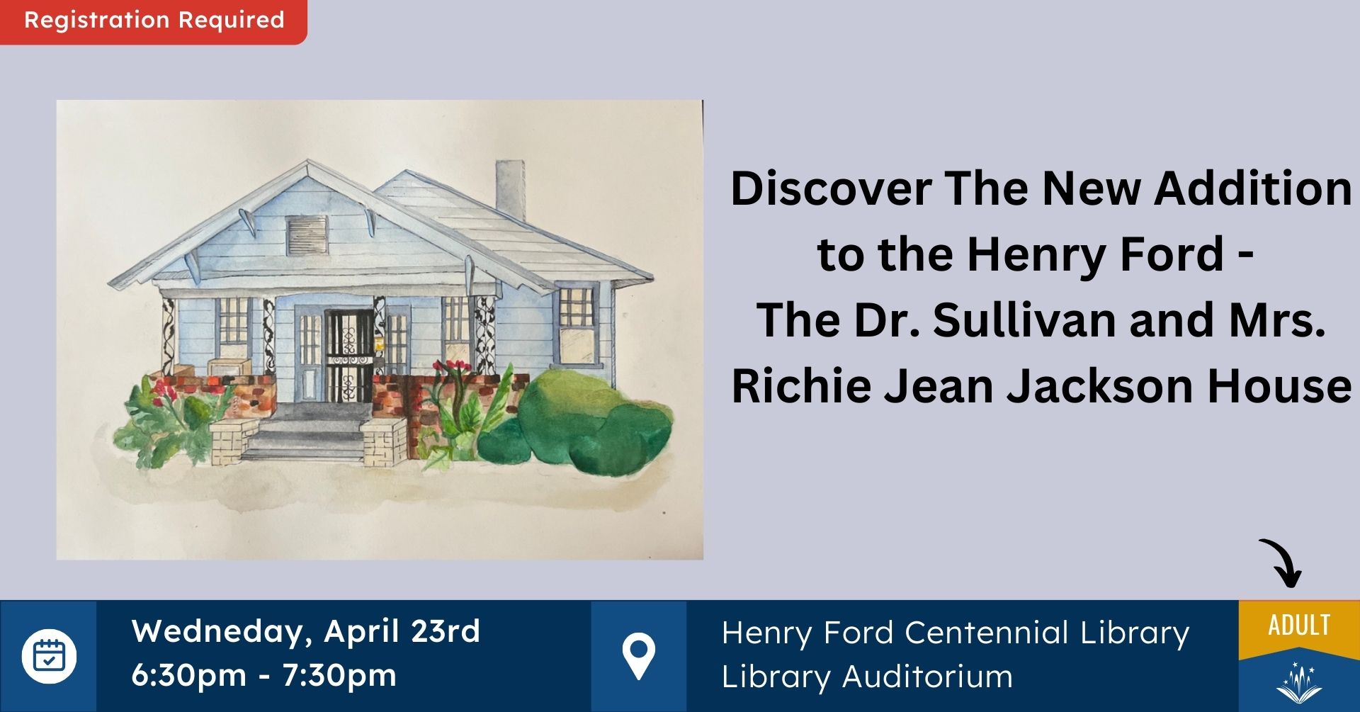 Online Image 4.23.25 Talk About Jackson House | Dearborn Public Library