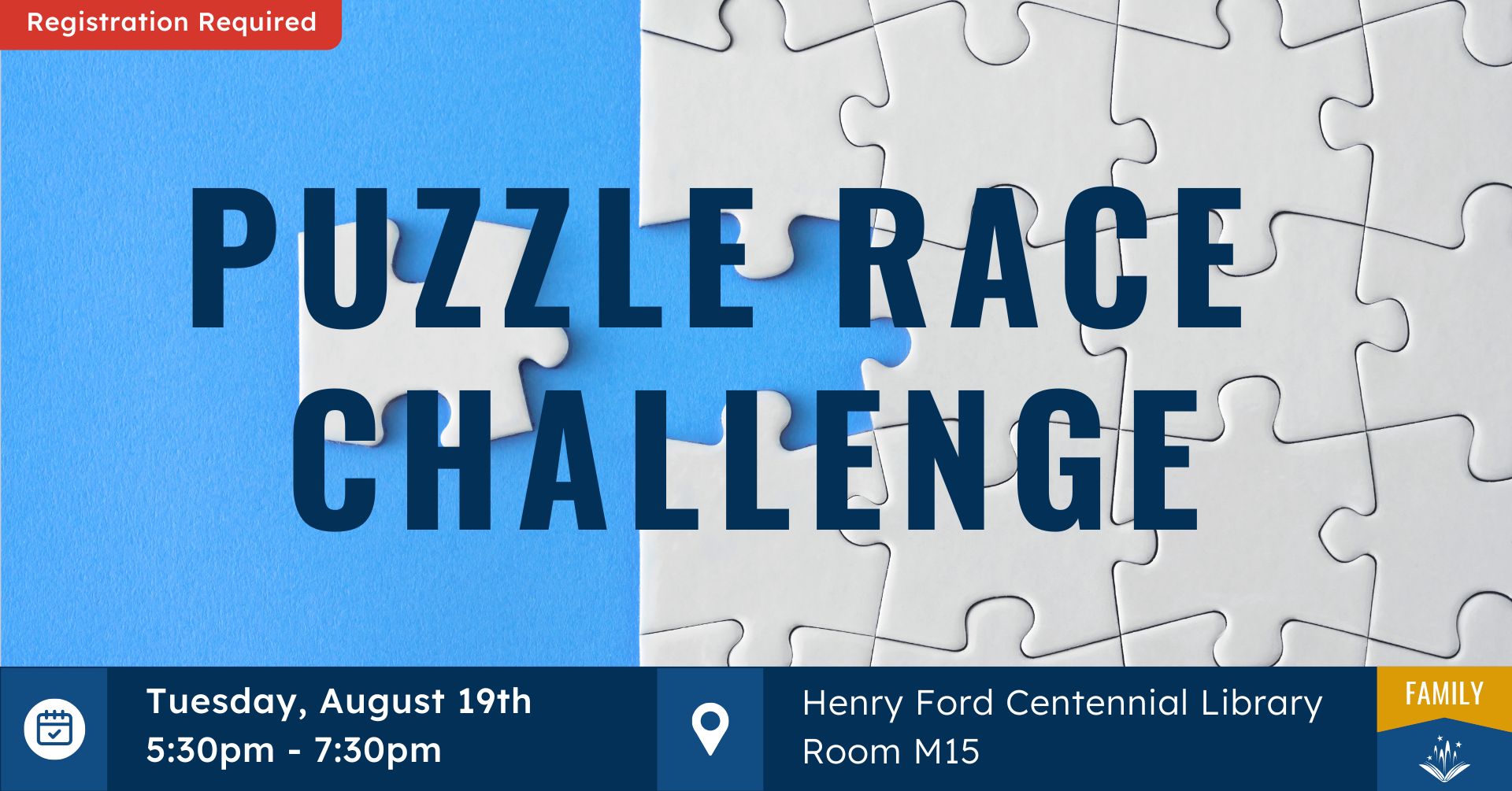 Puzzle Race Challenge Kiosk | Dearborn Public Library