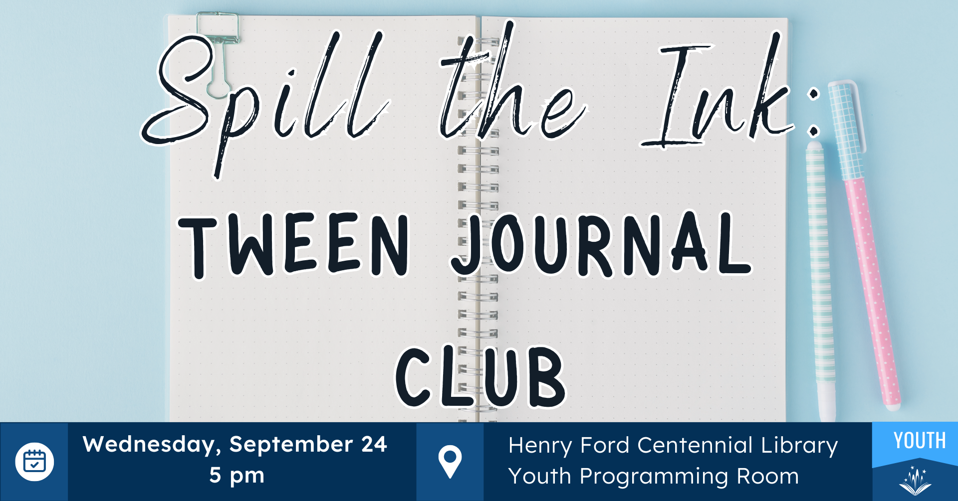 Spill the Ink Fall 2025 | Dearborn Public Library